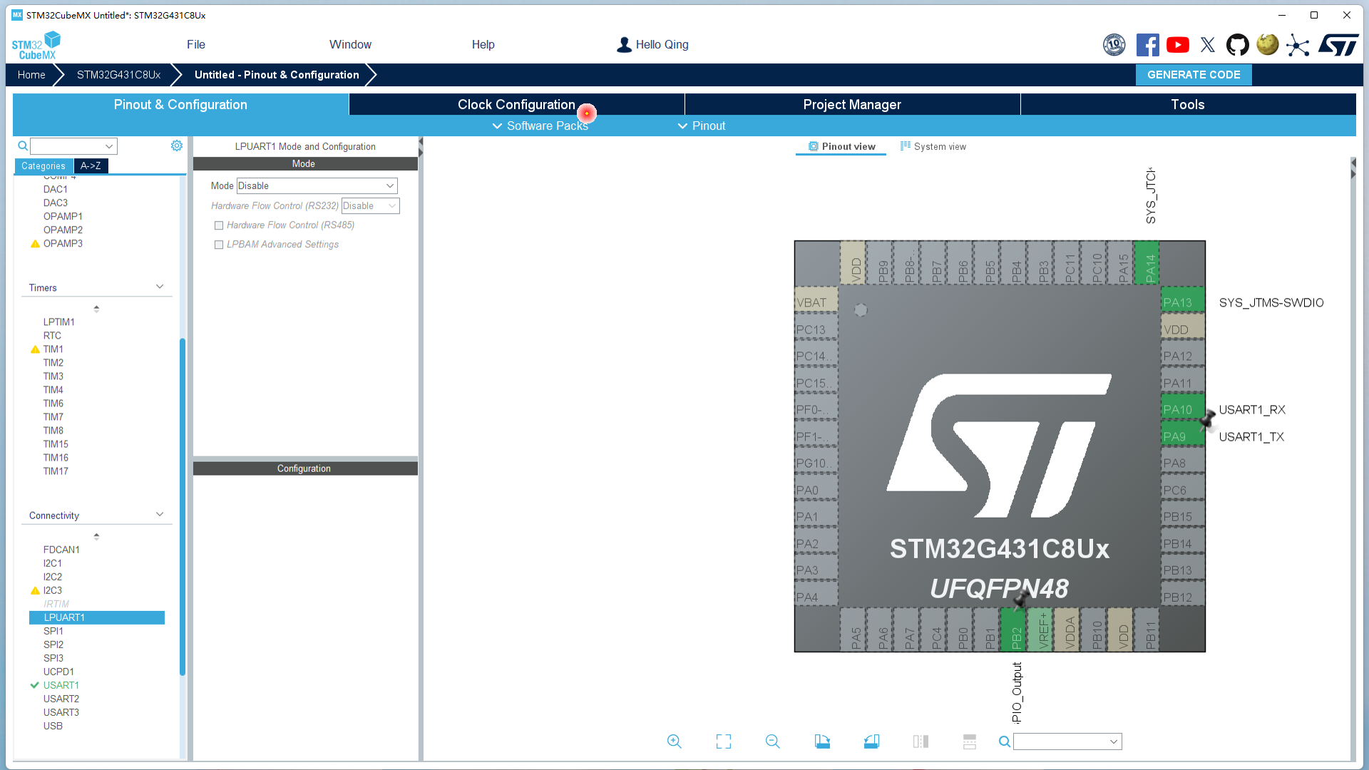 测试STM32G431的实验电路板-CSDN博客