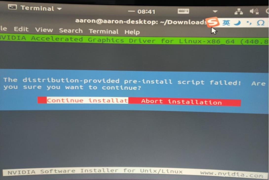 AI训练环境搭建 Ubuntu18.04安装NVIDIA的驱动(一)_unable to find a suitable destination to install 3-CSDN博客