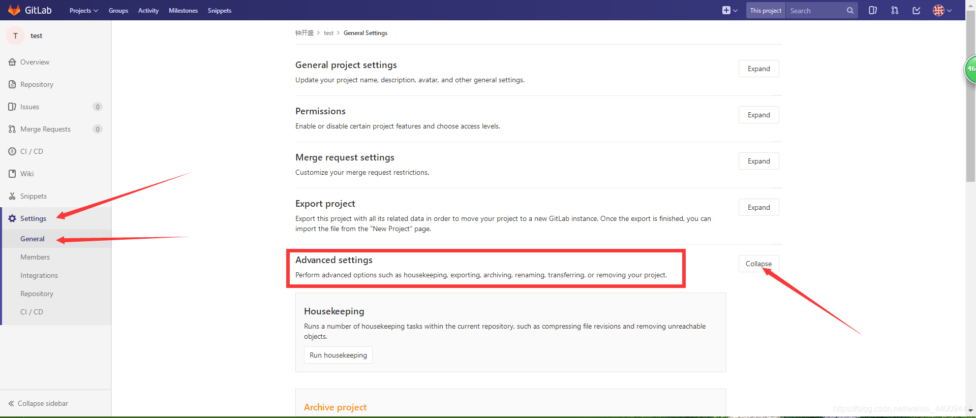 GitLab如何删除已有项目_gitlab 删除project-CSDN博客
