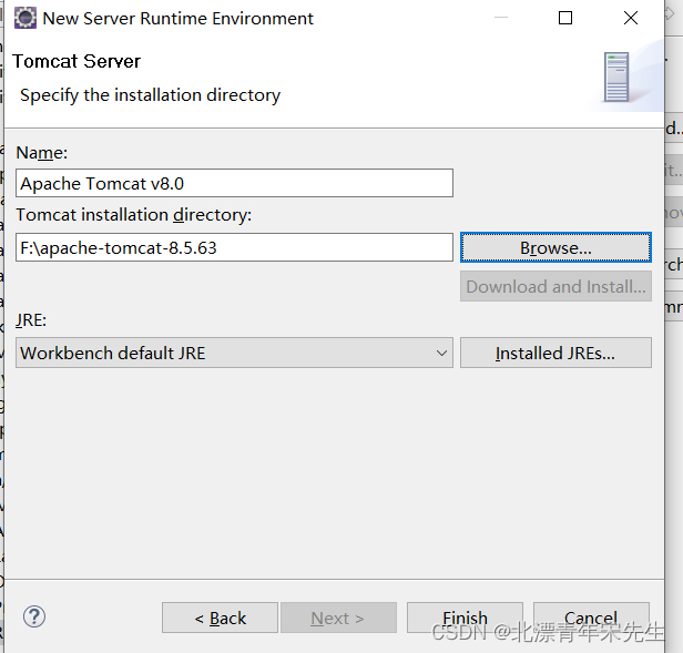 Eclipse配置Tomcat_eclipse安装tomcat8.5-CSDN博客