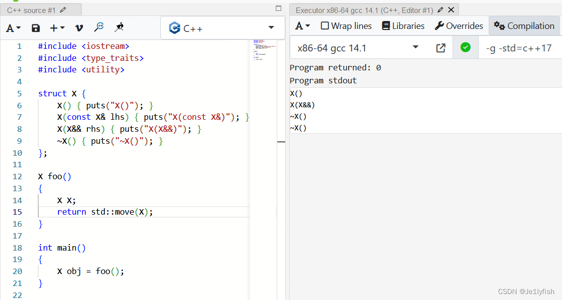 什么情况下需要在 C++ 中使用 return std::move(X)-CSDN博客