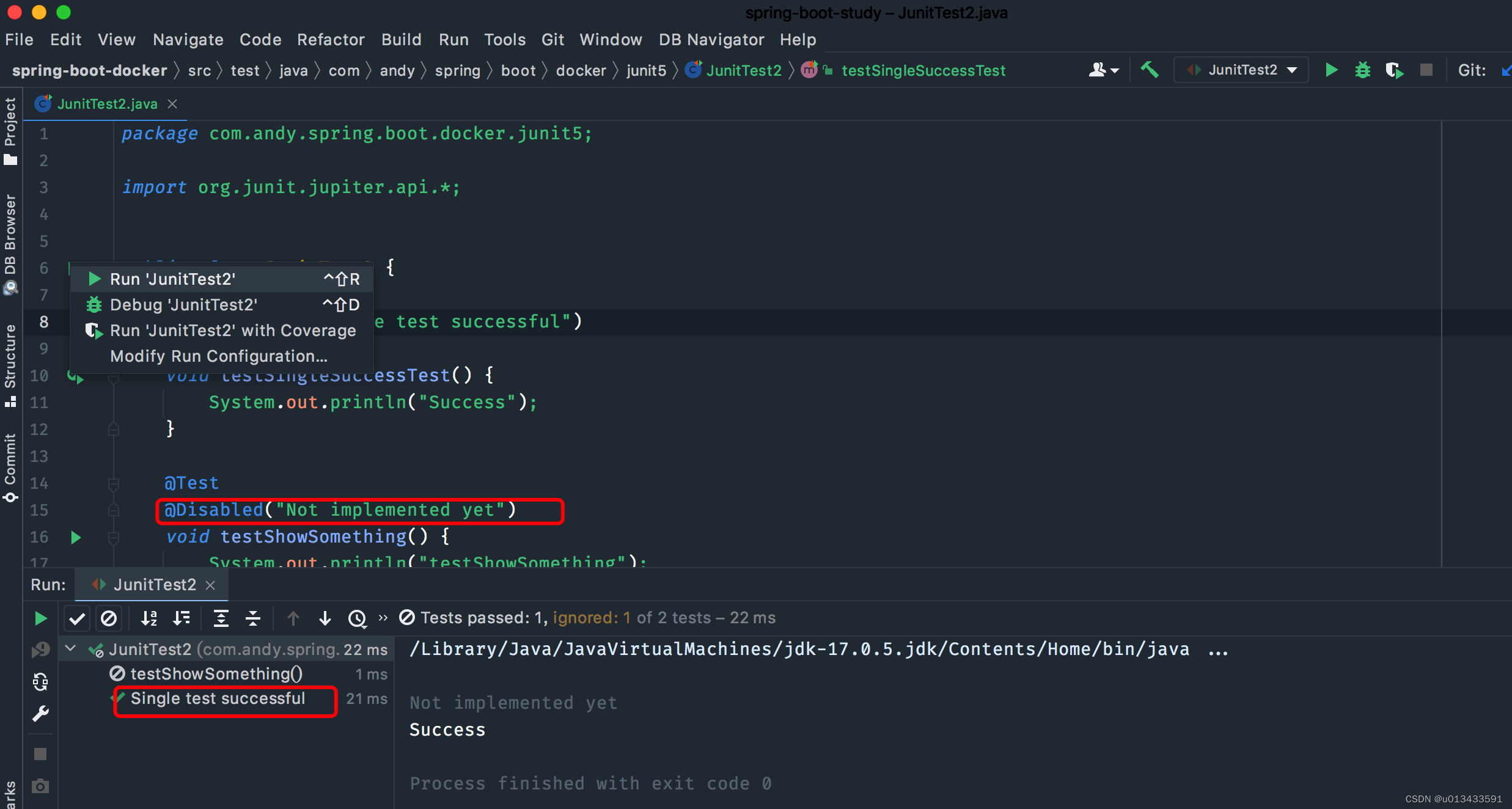 一文弄懂JUnit5相关注解-CSDN博客