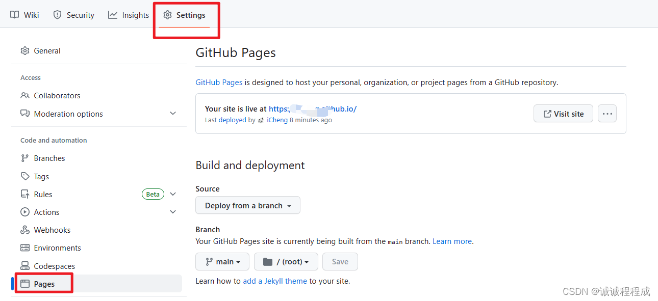 Github Pages-CSDN博客