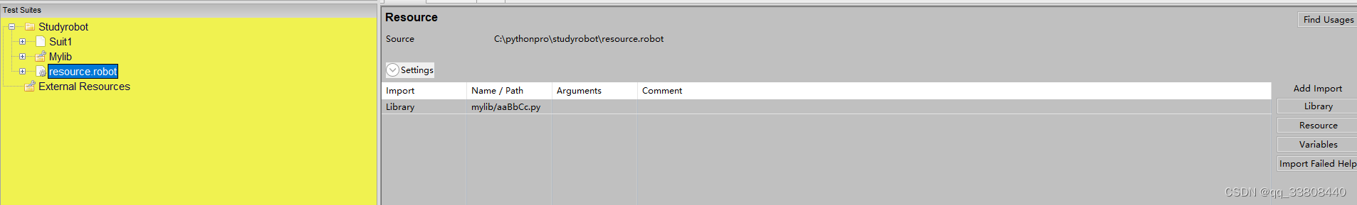robot framework导入库和资源_robotframework导入library-CSDN博客