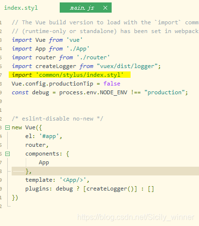 vue-cli构建的vue项目中引入stylus文件(转)_vue引入styl文件-CSDN博客