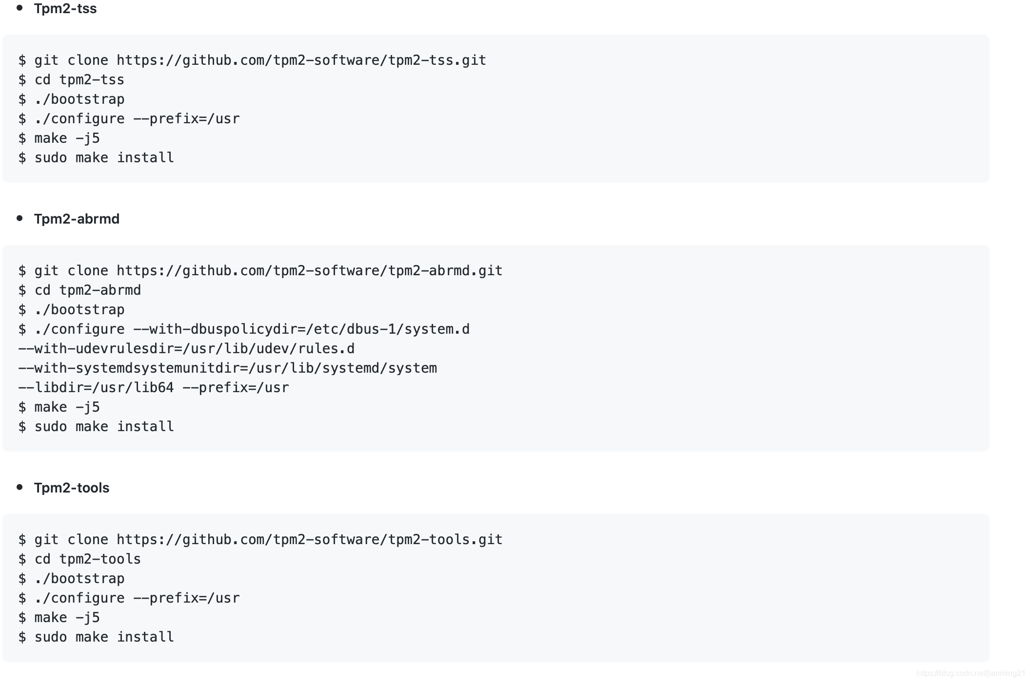 tpm模拟器与新版tpm2-tss\abrmd\tools安装_ibmtpm2-CSDN博客