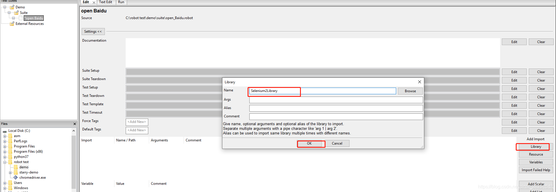 robot framework 第一个case_robotframework ride第一个case-CSDN博客