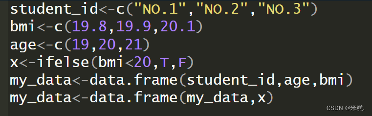 【R语言数据分析】数据类型与数据结构_r语言chr-CSDN博客