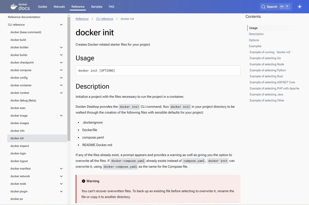 请立刻停止编写 Dockerfiles 并使用 docker init-CSDN博客