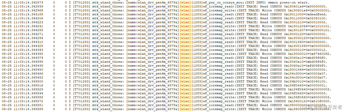【MTK平台】根据kernel log分析wifi 打开的时候流程_mtk wifi打开流程-CSDN博客