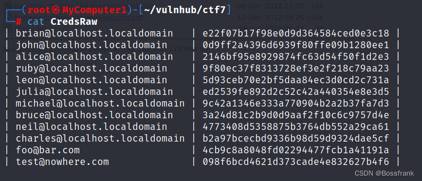 红队打靶:lampsecurity Ctf7打靶思路详解(vulnhub) Lampsecurityctf Csdn博客