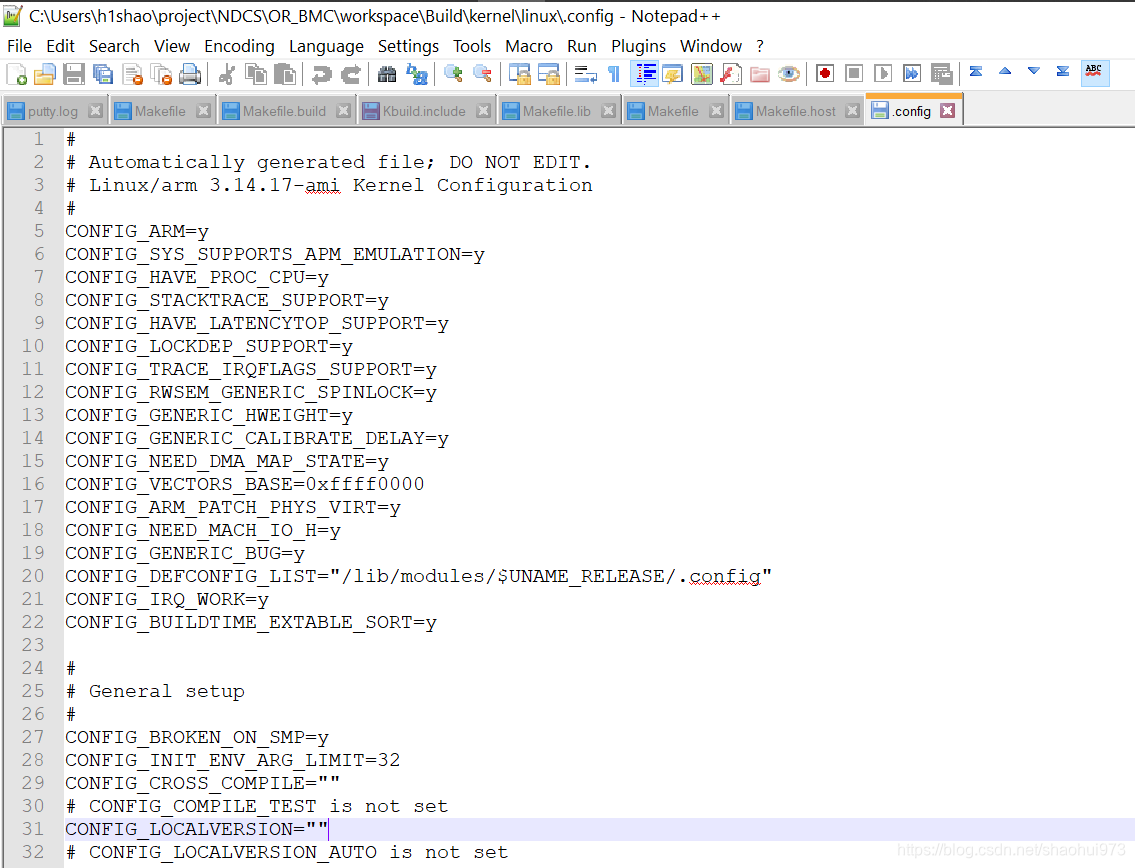 linux make xxxconfig执行过程_make config-CSDN博客