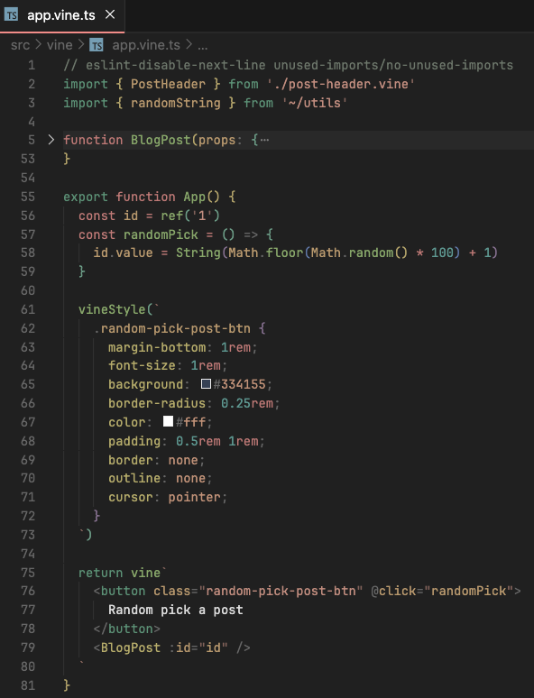 Vue Vine：创造另一种书写 Vue 组件的方式-CSDN博客