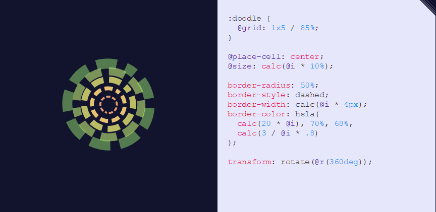 炫酷的CSS 作图web组件 - css-doodle-CSDN博客