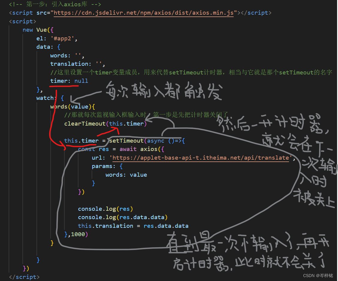 Vue全家桶:vue2+vue3全部搞懂：第五篇，Vue的watch监视器_vue watch-CSDN博客