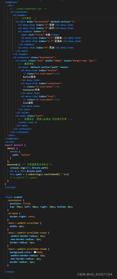 elment ui_如何给el-menu-item加button-CSDN博客