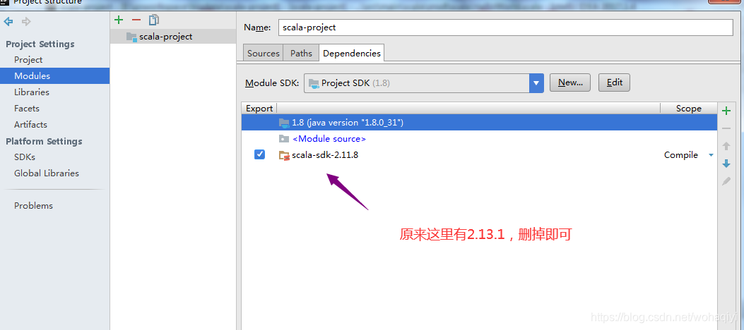 idea 运行scala报错 Error compiling sbt component 'compiler-interface-2.13.1-52.0'_scalac: error ...
