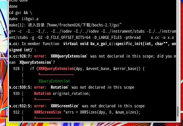 bochs2.7安装_configure: warning: unrecognized options: --enable-CSDN博客