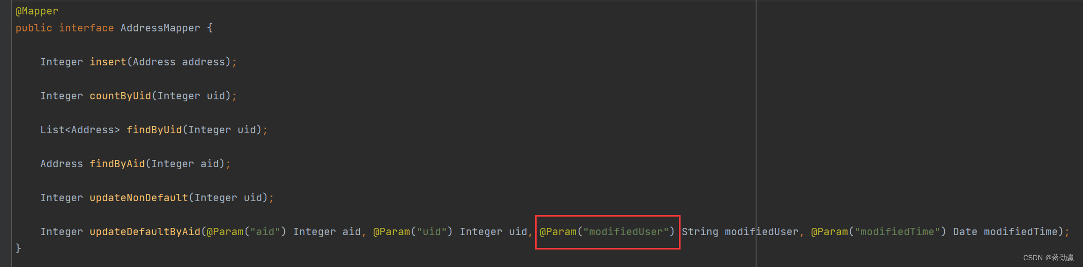 解决MyBatisSpring中的BindingException参数未找到问题-CSDN博客