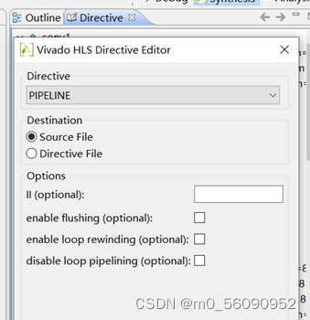 基于PYNQ实现LeNet（4）HLS约束及优化_pipeline unroll-CSDN博客