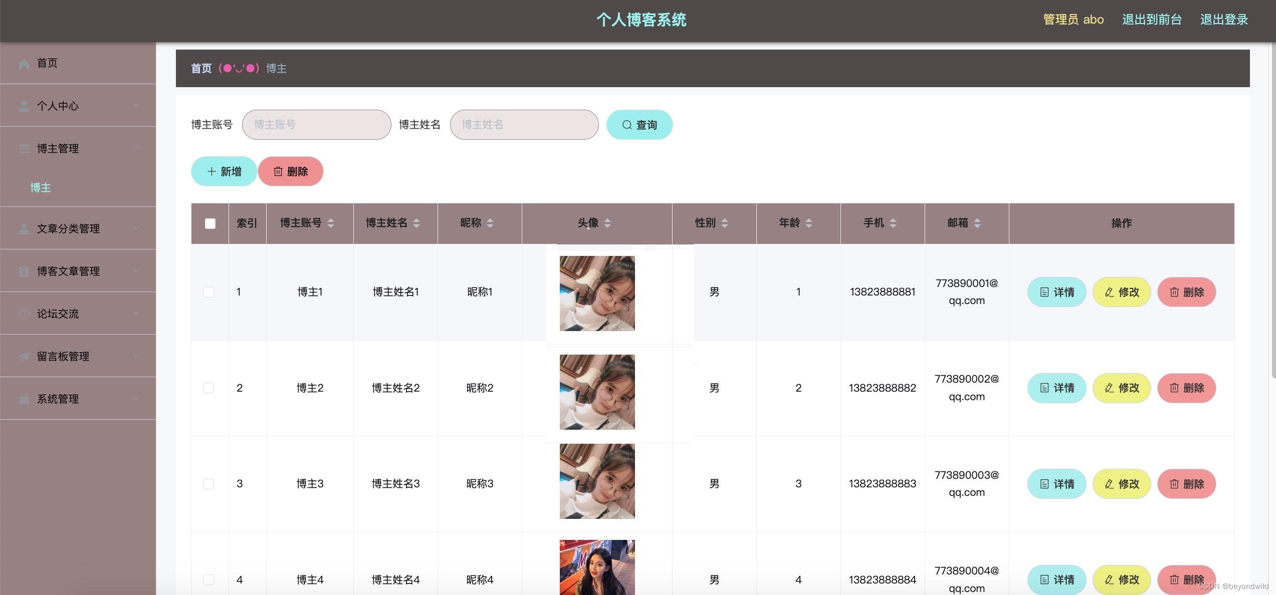 Java项目:博客管理系统(java+SSM+ElementUI+Vue+layui+Mysql)_java博客管理系统-CSDN博客