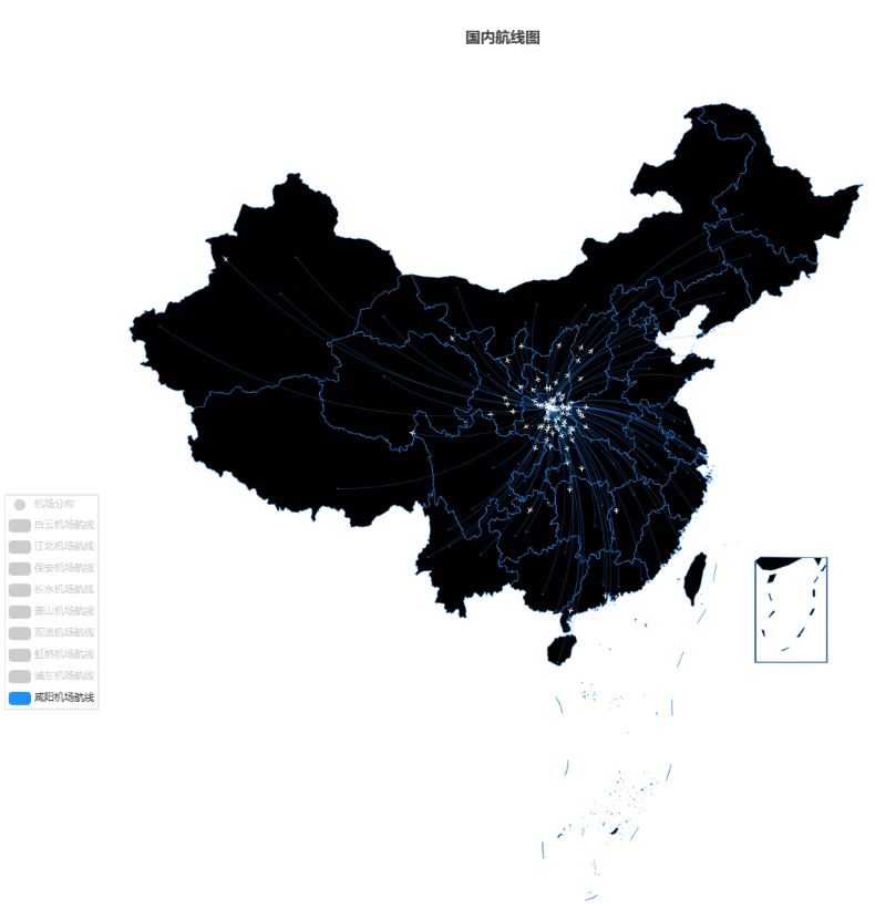基于pyecharts的航班数据可视化（附动态航线图）_航班数据分析可视化项目-CSDN博客