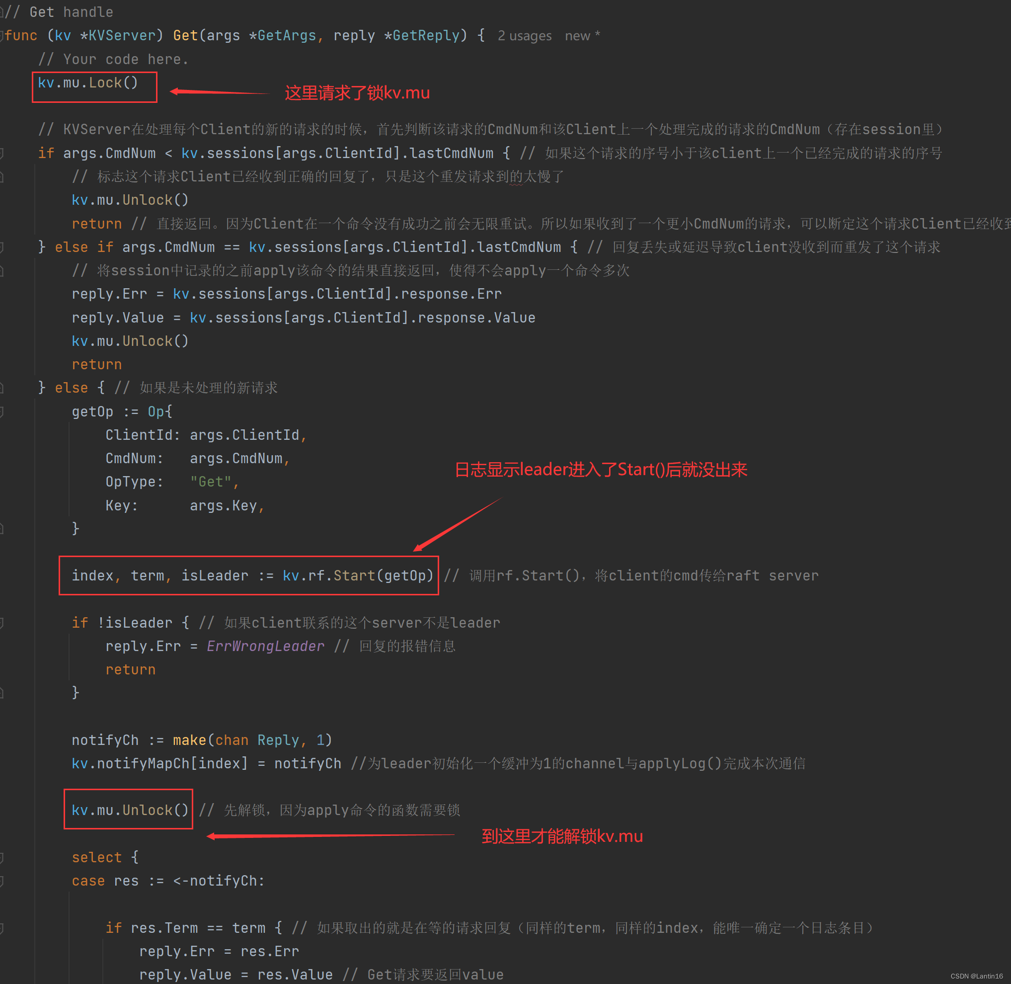 MIT 6.824 Lab 3 KV Raft详细实现思路及过程_mit6.824 环境搭建-CSDN博客