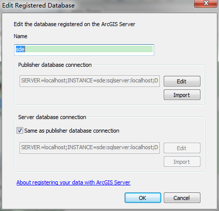 ArcGIS Server 10发布要素服务时遇到的数据库注册问题总结(一)_severitystatuscodedescriptionnametypedata frame hi-CSDN博客