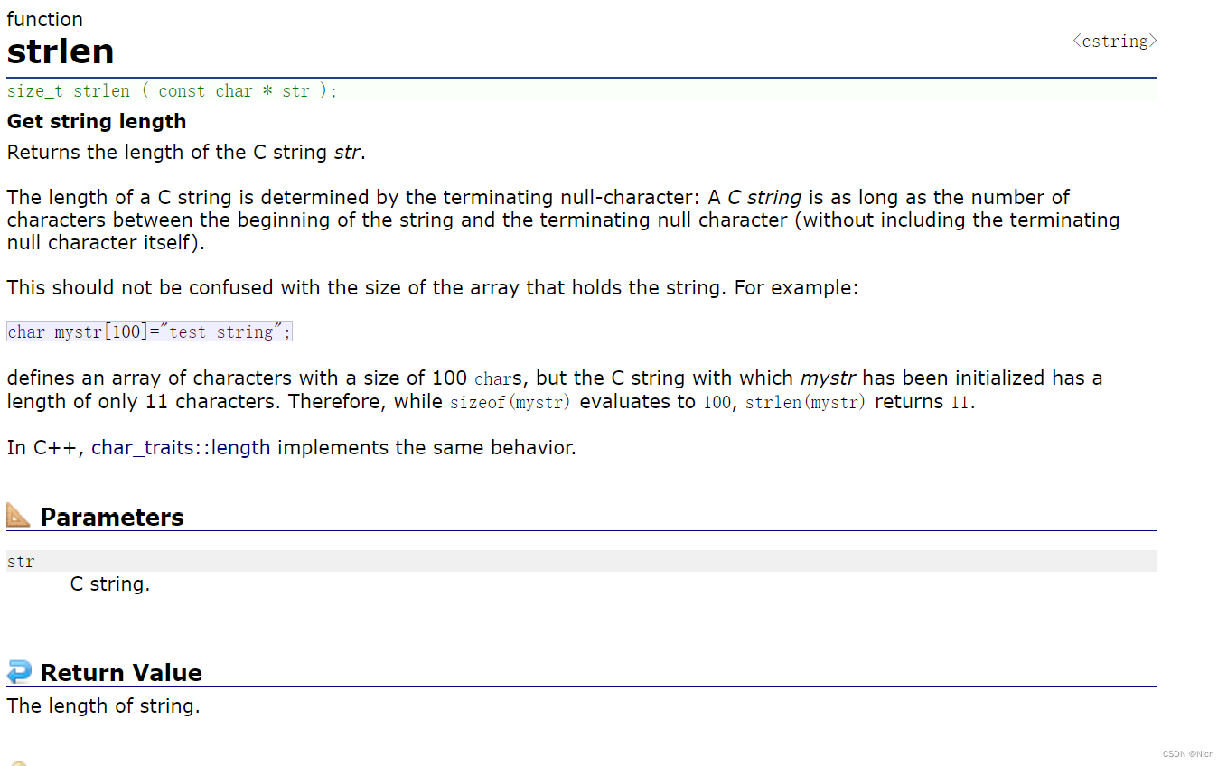 C语言字符串操作函数详解①strlen函数的讲解与三种模拟实现方法（建议三连收藏）_模拟字符串strlen-CSDN博客