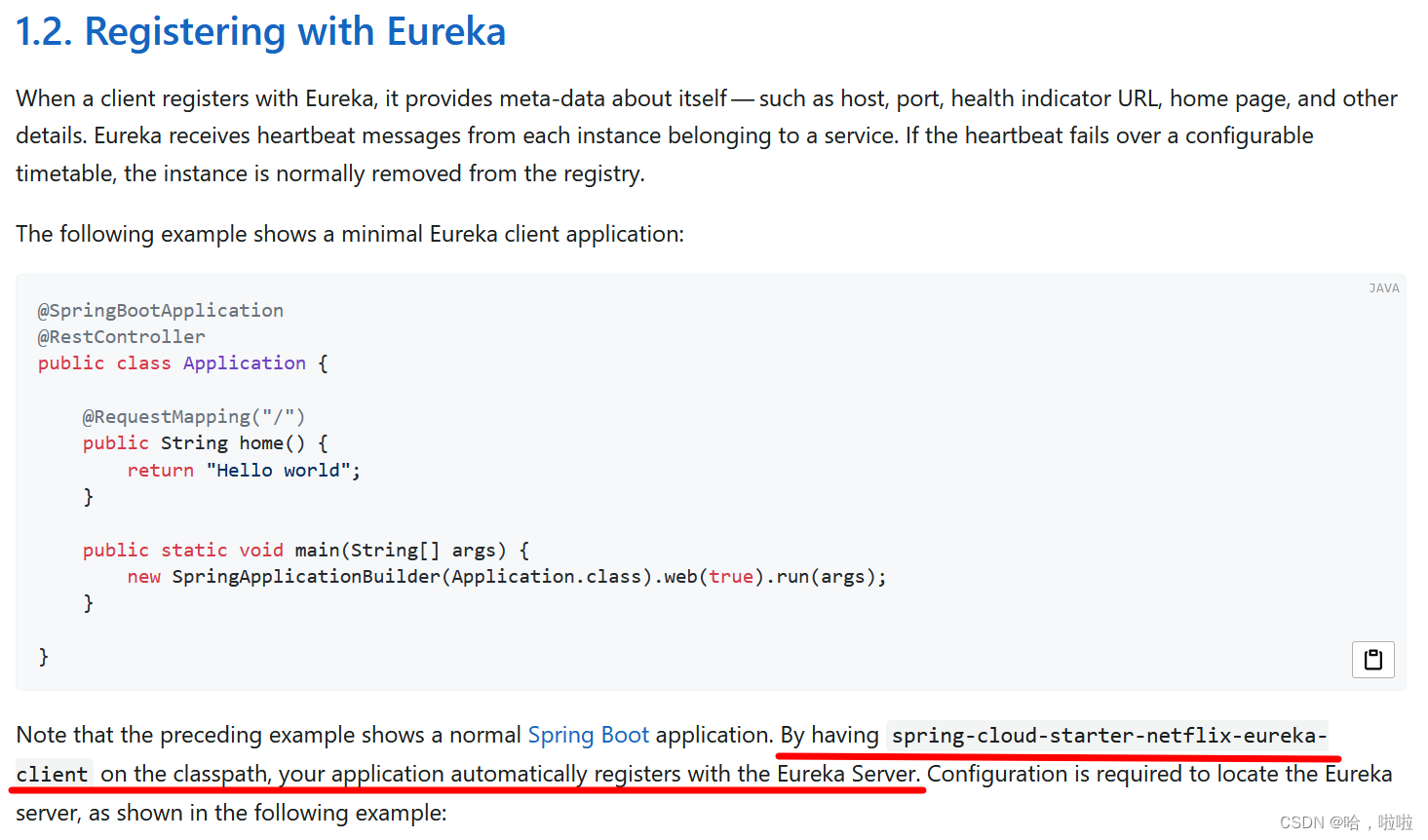 @EnableEurekaClient无法导入_enableeurekaclient 注解找不到-CSDN博客