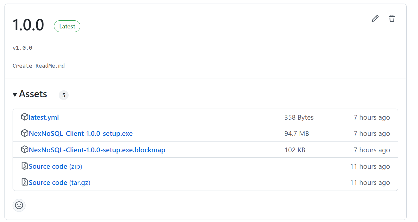 Electron开发的应用利用github维护版本并自动升级_nexnosql-client-1.0.0-setup.exe-CSDN博客