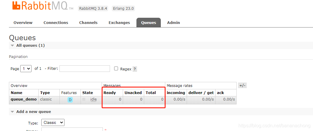 java端实现rabbitMq队列，一个生产和消费的简单过程_rabbitmq生产者消费者 java示例-CSDN博客