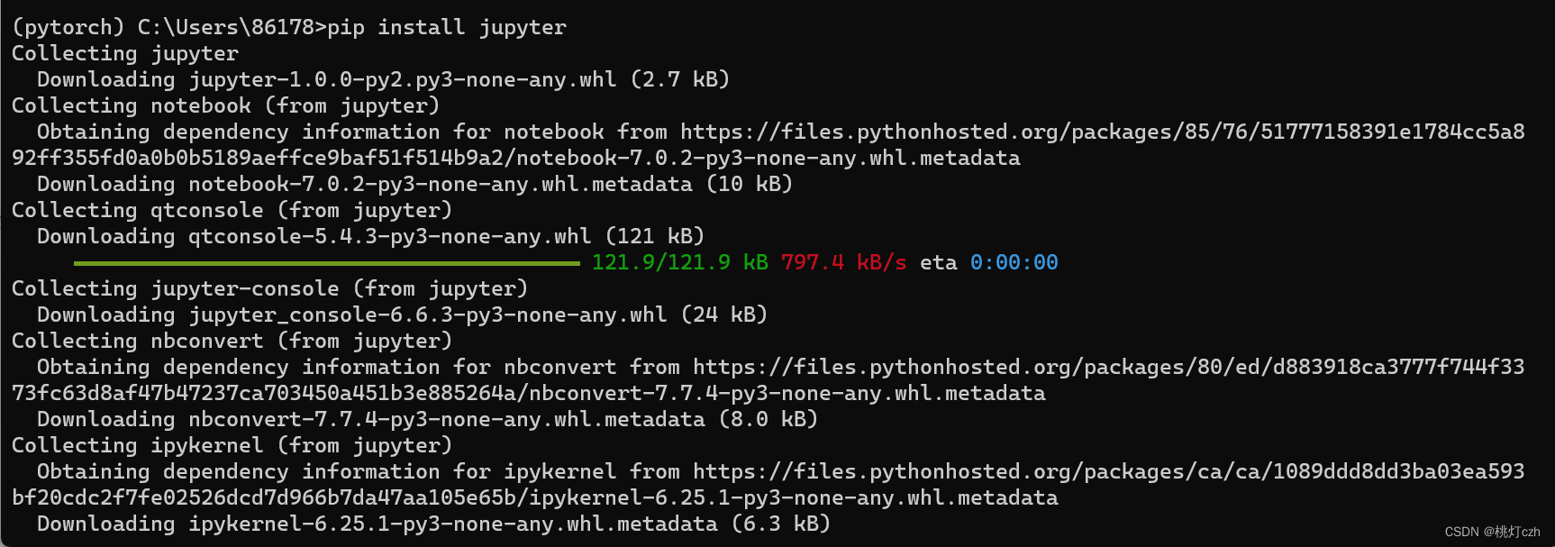 pytorch安装过程遇到的问题及解决方案_pytorch packagesnotfounderror: the following packa-CSDN博客