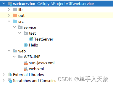 IDEA 开发一个简单的 web service 项目，并打包部署到 Tomcat_idea本地发布webservice-CSDN博客