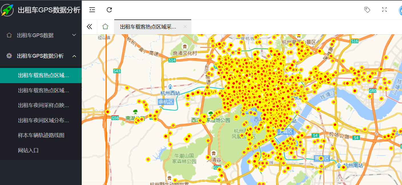 基于python的django出租车大数据分析系统实现出租车轨迹上海数据分析 Csdn博客