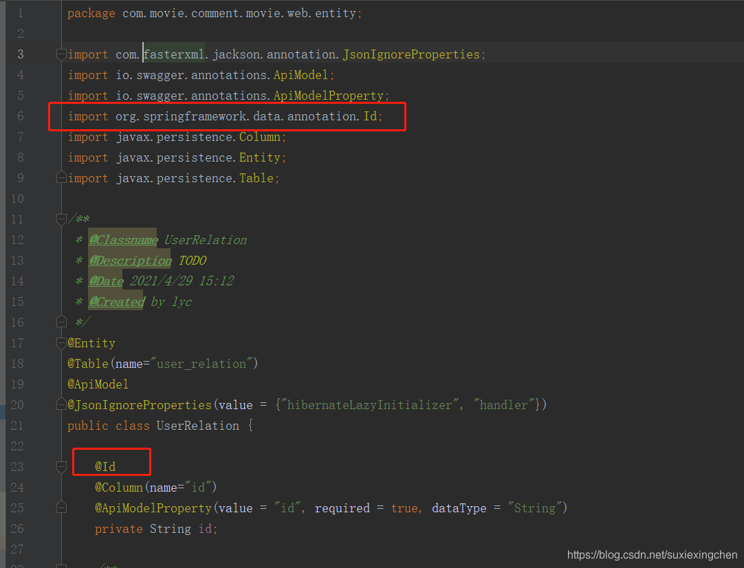 No identifier specified for entity异常解决_no identifier specified for entity:-CSDN博客