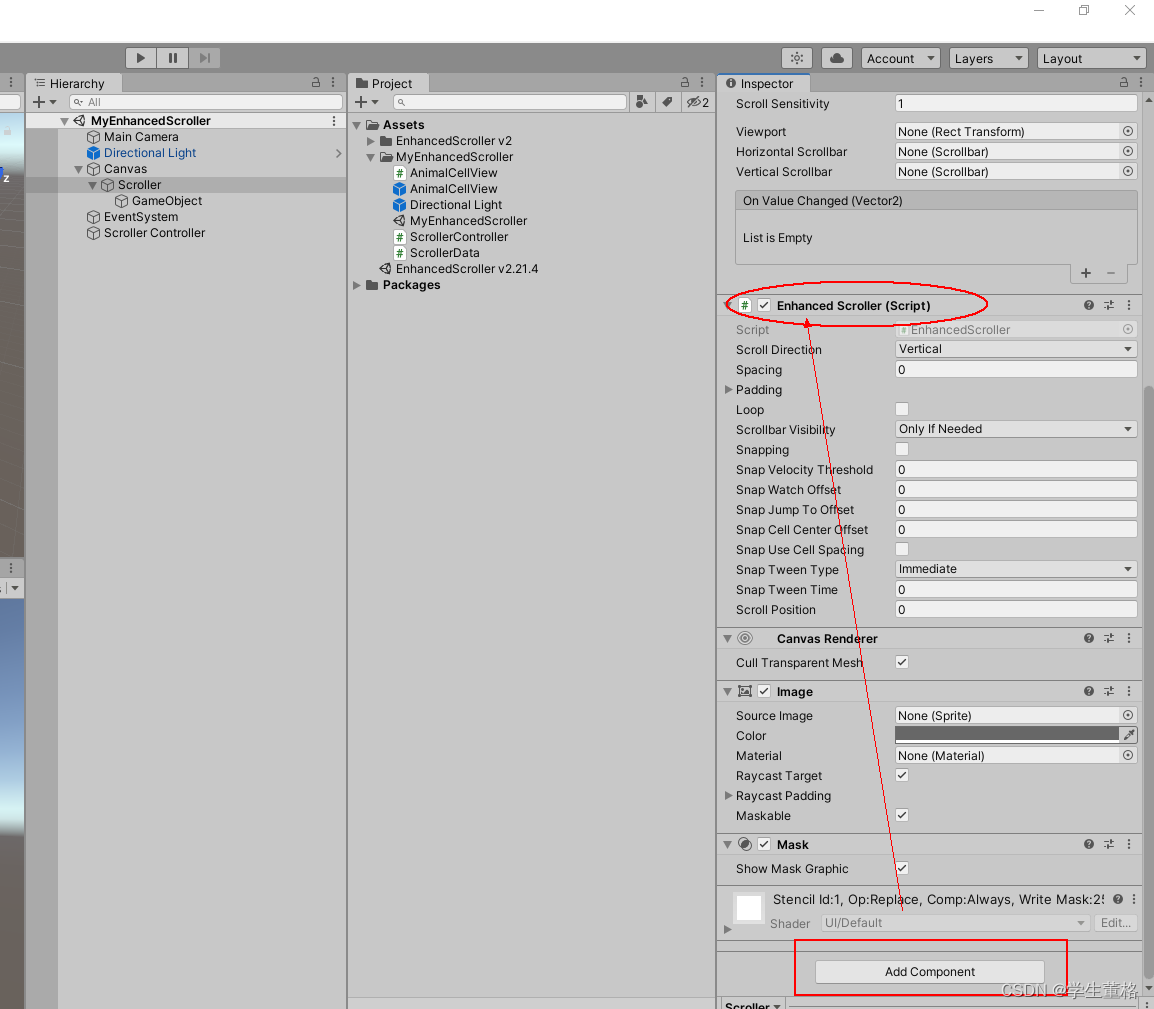[Unity实战]EnhancedScroller v2.21.4简单使用[开箱可用]-CSDN博客