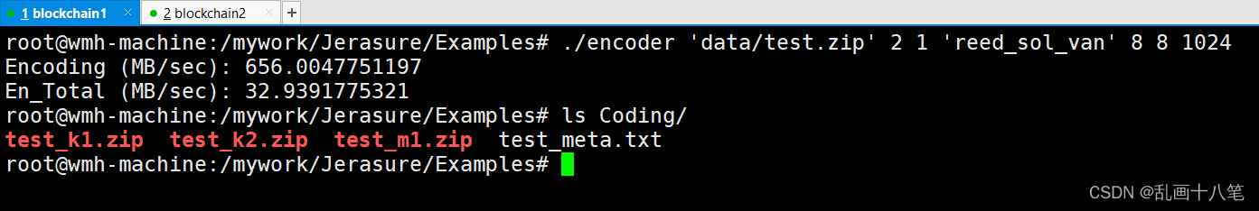 安装与使用GF-Complete和Jerasure进行Erasure Coding实践-CSDN博客