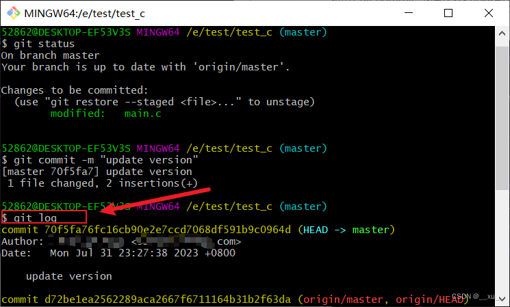 gitee修改代码提交操作步骤说明_gitee push-CSDN博客