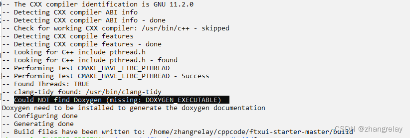 Could NOT find Doxygen (missing: DOXYGEN_EXECUTABLE)-CSDN博客