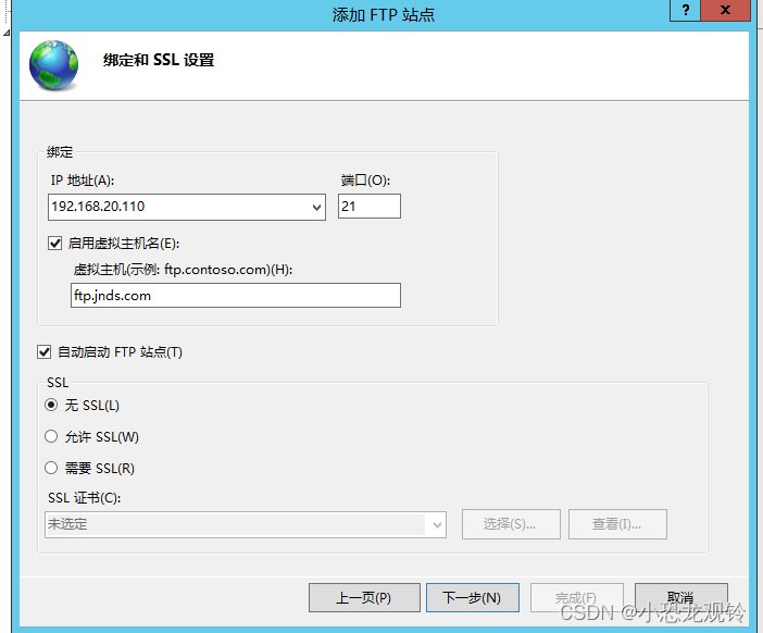 Windows FTP搭建_windows创建ftp-CSDN博客