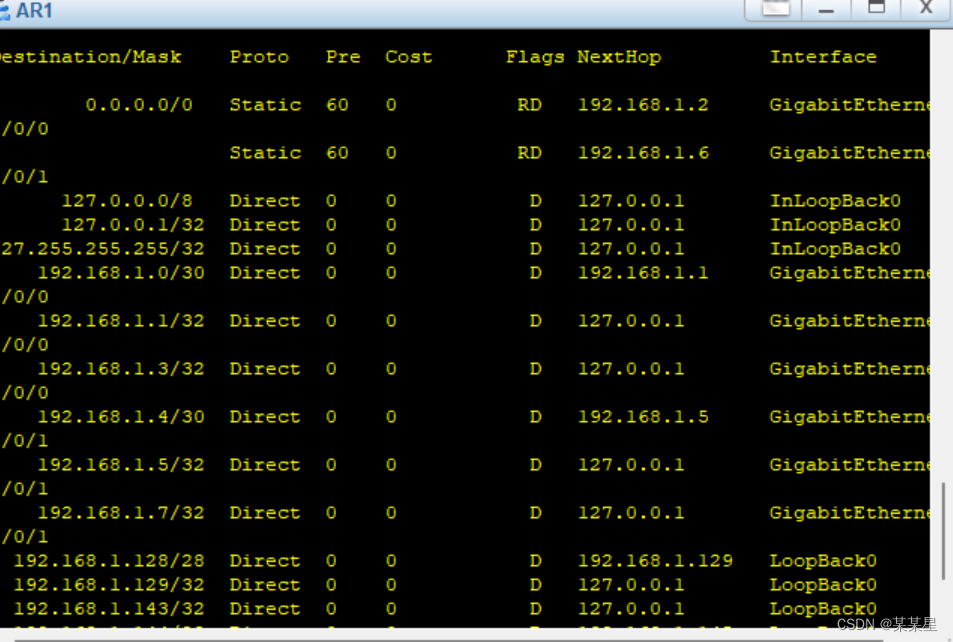 AR1与R1网络配置：从拓扑构建到路由测试-CSDN博客
