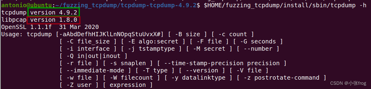 Fuzzing101：Exercise 3 - tcpdump 翻译+解题_tcpdump fuzz-CSDN博客