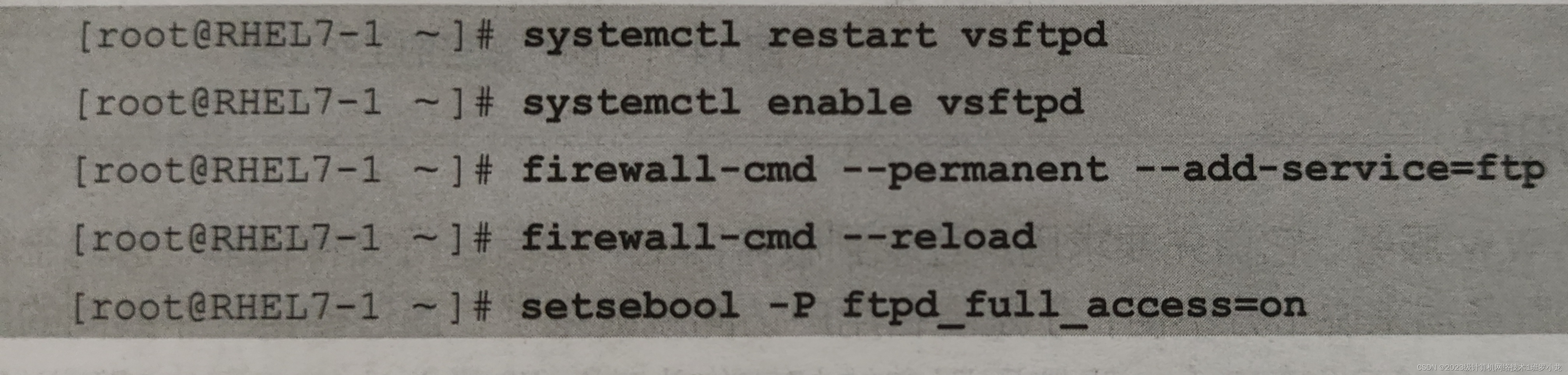 安装、启动与停止vsftpd服务_vsftpd重启-CSDN博客