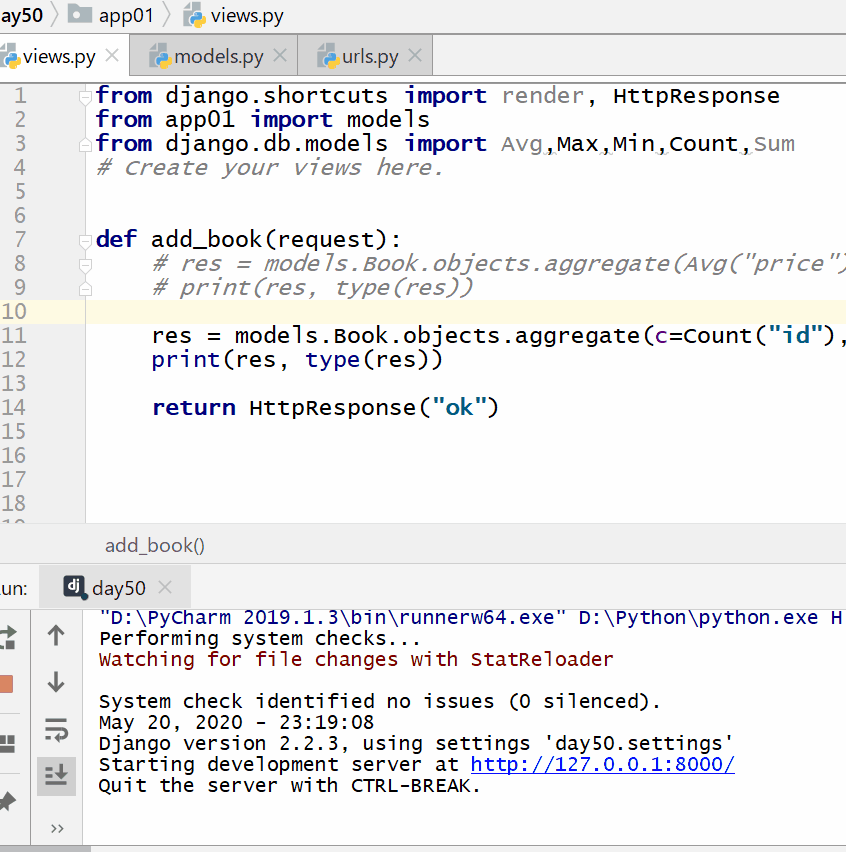 [python]Django ORM – 多表实例（聚合与分组查询）_django aggregate-CSDN博客
