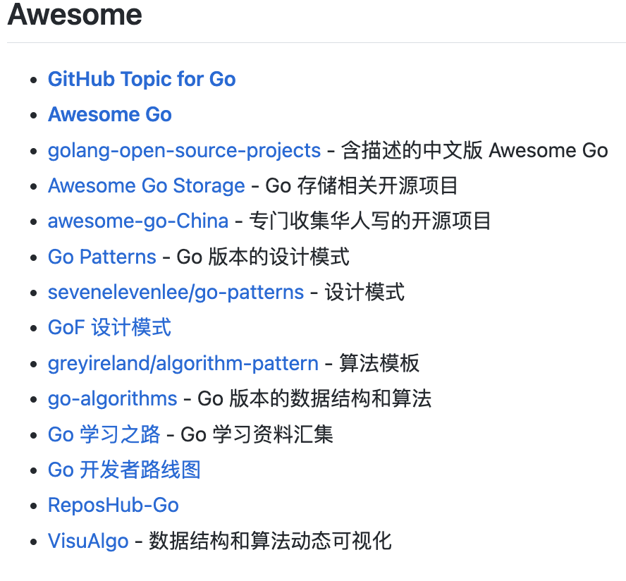 【GitHub项目推荐--不错的 Go 学习项目】【转载】_go语言开源项目学习-CSDN博客