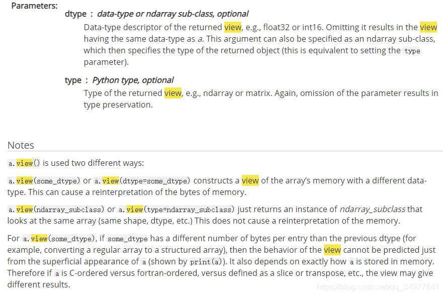 torch和numpy中的view()和reshape()用法区分_numpy view和reshape-CSDN博客