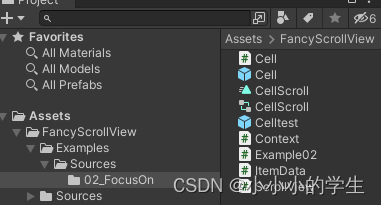 unity 无限循环滚动FancyScrollview插件怎么使用！！！-CSDN博客